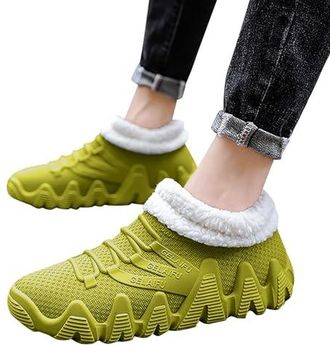 Generic Chaussures de Pluie pour gar&ccedil;ons, Bottes de Pluie l&eacute;g&egrave;res et Confortables, Bottes de Pluie dext&eacute;rieur givr&eacute;es (Green, 42)