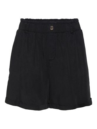 Noisy May Damen NMMARIA HW Paperback Curve Shorts, Black, 48