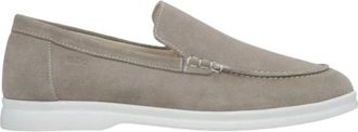 Estro & Luminara Femme, Chaussures, Gris, Taille: 40 EU Mocassins en daim