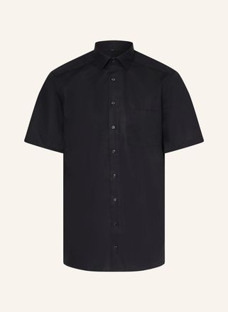 Olymp Kurzarm-Hemd Luxor Modern Fit schwarz