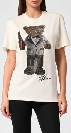 Philipp Plein T-Shirt Femme couleur Blanc