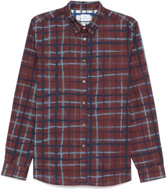 Paul Smith Hemd mit Karomuster - Braun