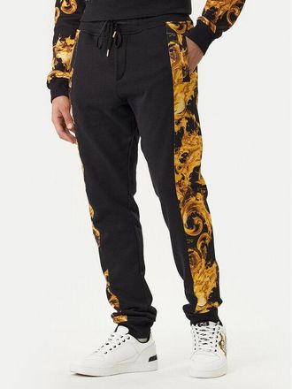 Versace Jeans Couture Jogginghose 80GAA3C0 FS196 Schwarz Regular Fit