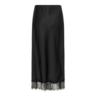 Kaffe KAalina Rock - - Skirts - Damen - Schwarzk - 2XL