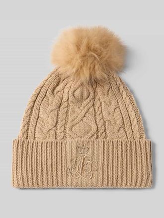 Lauren Ralph Lauren Strickm&uuml;tze mit Woll-Anteil