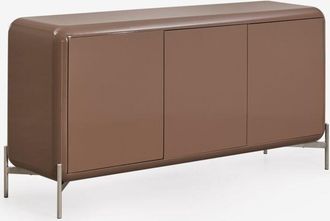 Sklum Sideboard 160x45 cm aus mdf Alazne Kamel Braun - Sklum