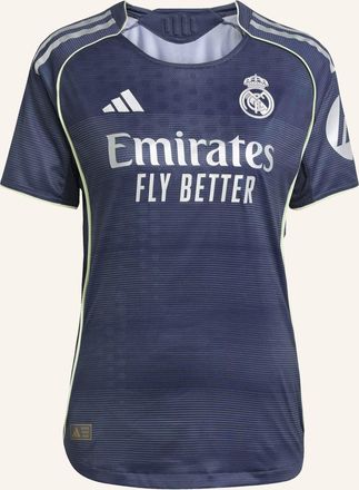 adidas Real Madrid 25/26 Auswärtstrikot Authentic blau