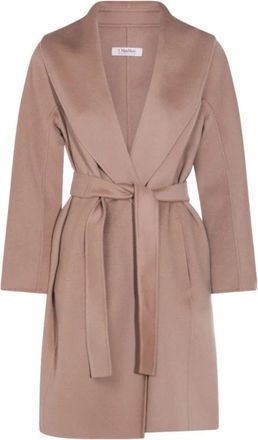 Max Mara G&uuml;rtelmantel - - Coats - Damen - Braun - XS