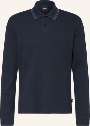 HUGO BOSS Piqu&eacute;-Poloshirt Pittman blau