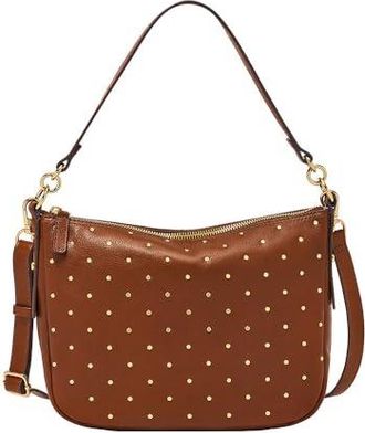 Fossil Femme Jolie LiteHide ZB1970200 Sac bandoulière en Cuir, Brun Mat, Einheitsgröße