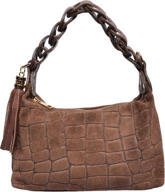 Roberta M COGNAC Rindsledertasche
