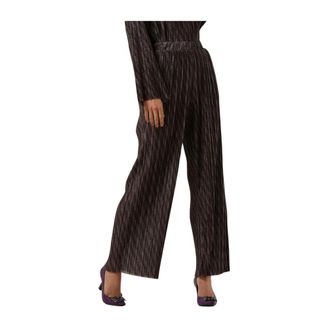 Object Wide Hosen - - Trousers - Damen - Schwarzk - M