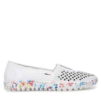 Rieker Halbschuhe Rieker M2361-80 Wei&szlig;