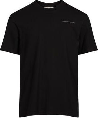 Gertrude T-shirt imprim&eacute; contrast&eacute; Leonce en coton