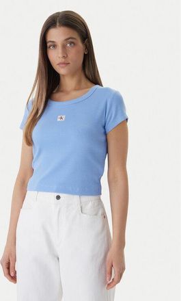 Calvin Klein Jeans T-Shirt LV047C200G Blau Regular Fit