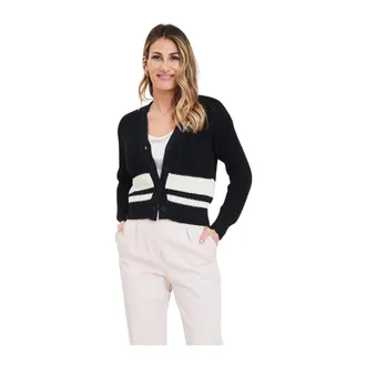 Max Mara Stilvolle Morena Cardigan f&uuml;r Frauen - - Knitwear - Damen - Schwarzk - M