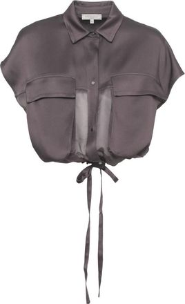 Antonelli Femme, Blouses et Chemises, Violet, Taille: 36 FR Acetate Viscose Jacket