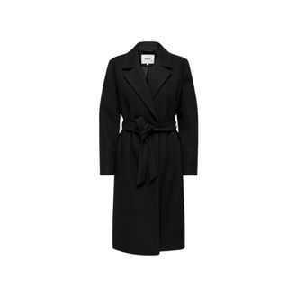 Only Life Wrap Coat - - Coats - Damen - Schwarzk - L