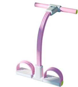 Generico 2025 Verbessertes Widerstandsband für Pedalabzieher, 6 Röhren, Trainingsgerät mit einem Fitnessgerät für zu Hause mit Zählfunktion für