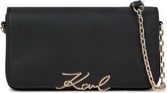 Karl Lagerfeld Hobo Bags - K/Signature Mini-Schultertasche - Gr. unisize - in Schwarz - für Damen