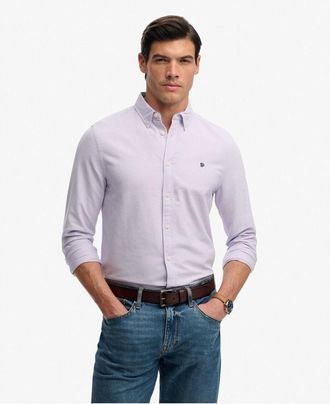 Superdry Chemise Oxford &agrave; manches longues Preppy
