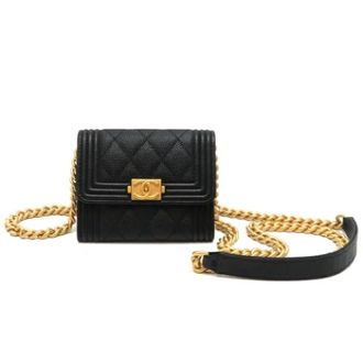 Chanel Pre-owned Tissu sacs-chanel - Femme - Pre-owned - Noir - Taille: ONE Size