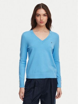Tommy Hilfiger Pullover WW0WW40098 Blau Regular Fit