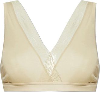 Hanro Femme, Sous-v&ecirc;tements, Beige, Taille: 36 FR Soutien-gorge souple sans armatures Cotton Delight