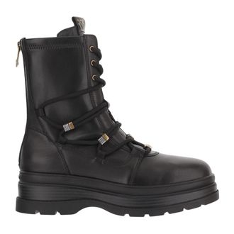 Pinko Eva Leder Stiefeletten - - Shoes - Damen - Schwarzk - 36 EU