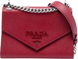 Prada Sac bandouli&egrave;re vintage doccasion - Femme - Pre-owned - Rouge - Taille: ONE Size