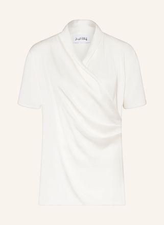 Joseph Ribkoff T-Shirt In Wickeloptik weiss