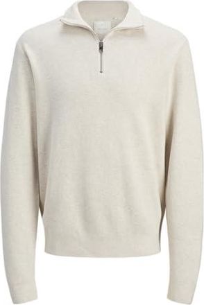 Jack & Jones Premium Zip &agrave; Quart Zip &agrave; Quart Cloud Dancer S Cloud Dancer S