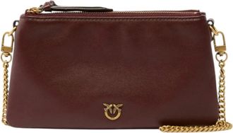 Pinko Pinko, Femme, Sacs, Brun, Taille: ONE Size Mini Double Bag Piccola