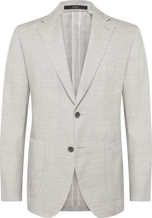 Windsor Einreihiges Sakko Giro aus einem Leinenmischgewebe, Shaped Fit in