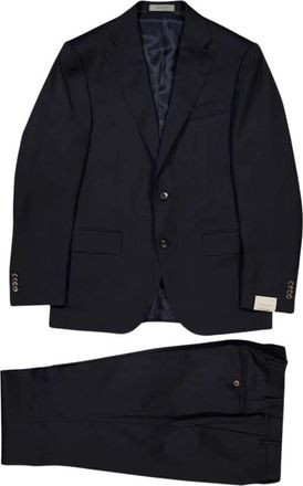 Corneliani Costume en Laine Doubl&eacute; - Homme - Costumes - Bleu - Taille: M
