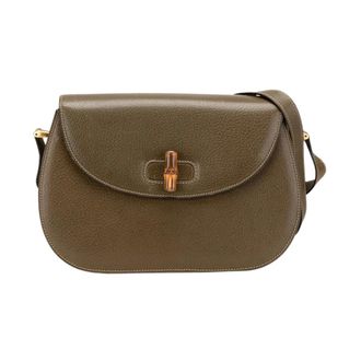 Gucci Sac bandouli&egrave;re Pre-owned en bambou classique - Femme - Pre-owned - Brun - Taille: ONE Size