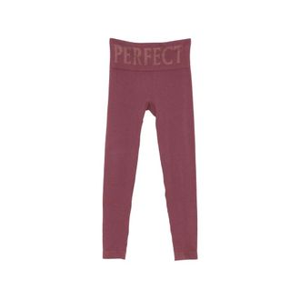 Perfect Moment Seamless Thermal Legging - - Sport - Damen - Rot - S