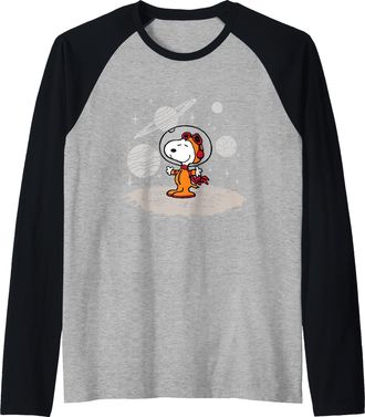 Peanuts Snoopy Planets And Starfield Raglan