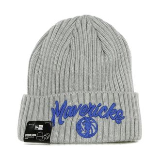 New Era NBA Draft Strickm&uuml;tze Mavericks Feier - - Accessories - Herren - Grau - ONE SIZE