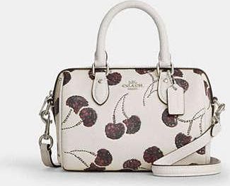 Coach Rowan Mini-Umh&auml;ngetasche Mit Kirschprint