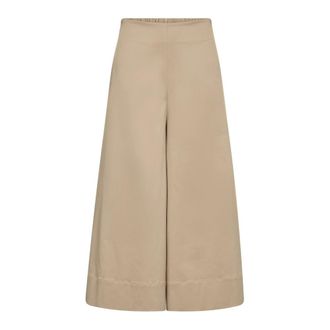 Mos Mosh MOS Mosh, Femme, Pantalons, Beige, Taille: 38 FR Cropped Pantalons
