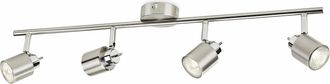 Philips Suspension Philips Meranti 15,5 x 10 x 69 cm 4 GU10 M&eacute;tal Chrome