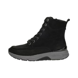 Gabor Rollingsoft Schn&uuml;rstiefel - - Shoes - Damen - Schwarzk - 41 1/2 EU