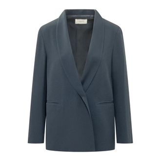 Montedoro Red Weiter Schnitt Blazer - - Jackets - Damen - Blau - L