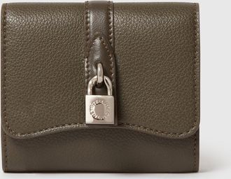 Stella McCartney Ryder Tri-Fold Wallet, Woman, Dark olive