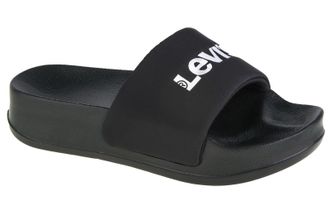 Levi's June S Bold Padded 235638-847-59, Women slides, Black, 38 EU