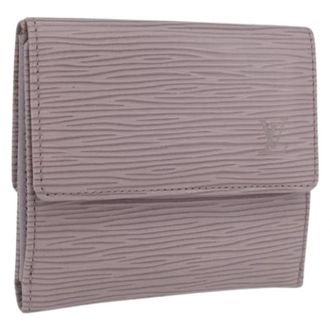 Louis Vuitton Portefeuille en cuir Epi Pre-owned - Femme - Pre-owned - Violet - Taille: ONE Size