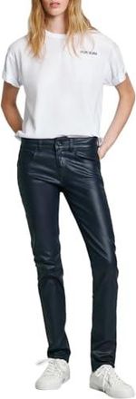 Pepe Jeans London Slim Jeans LW Pl204737, 28 W/30 L Femme, Bleu foncé (000Denim)