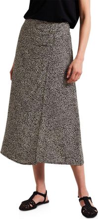 Street One Viscose Wrap Skirt_AOP Cotton Cream 34