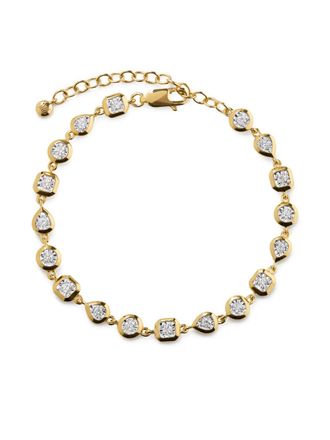 Monica Vinader bracelet Bezel - Or